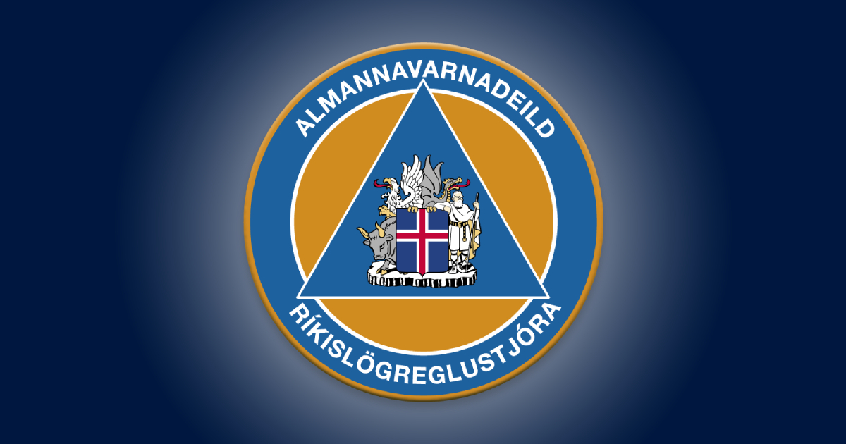 Gosmengun og upplýsingagjöf aukin | Almannavarnir