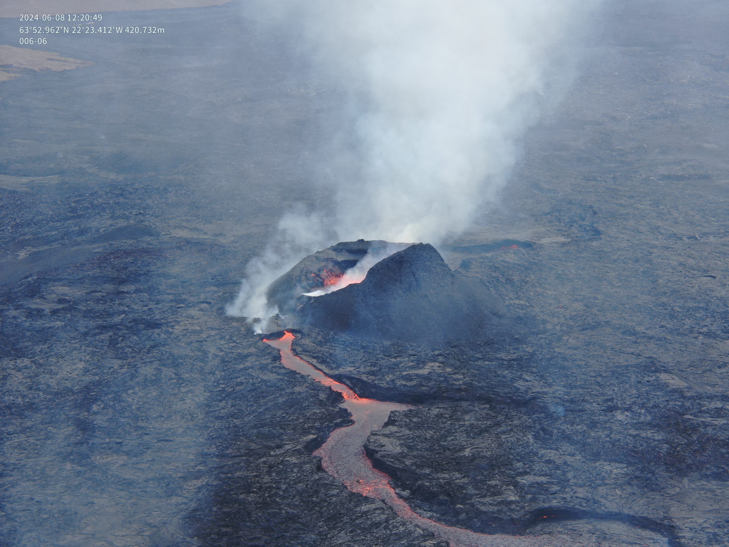 Drónar – bylting við eftirlit með atburðum eins og eldgosið við ...